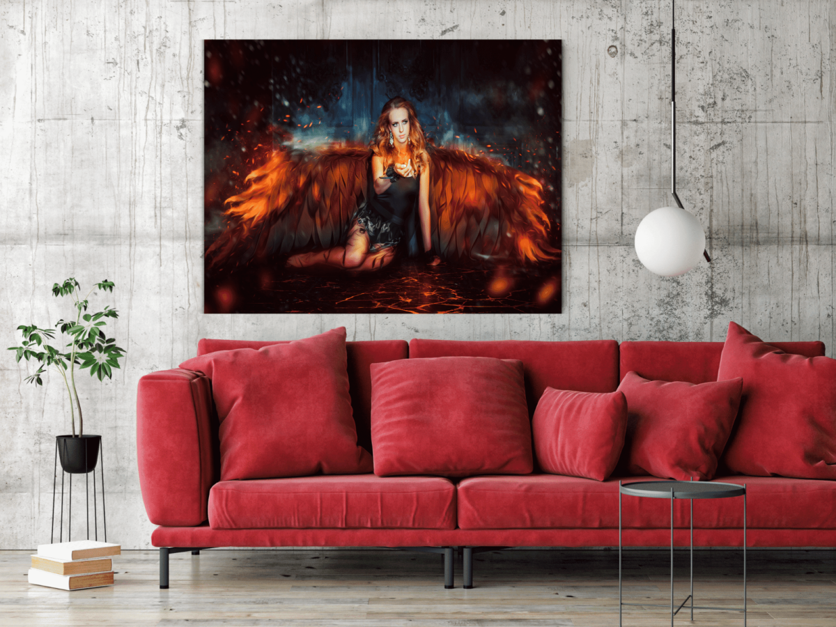 Une image d'un ange roux - Tappy.fr